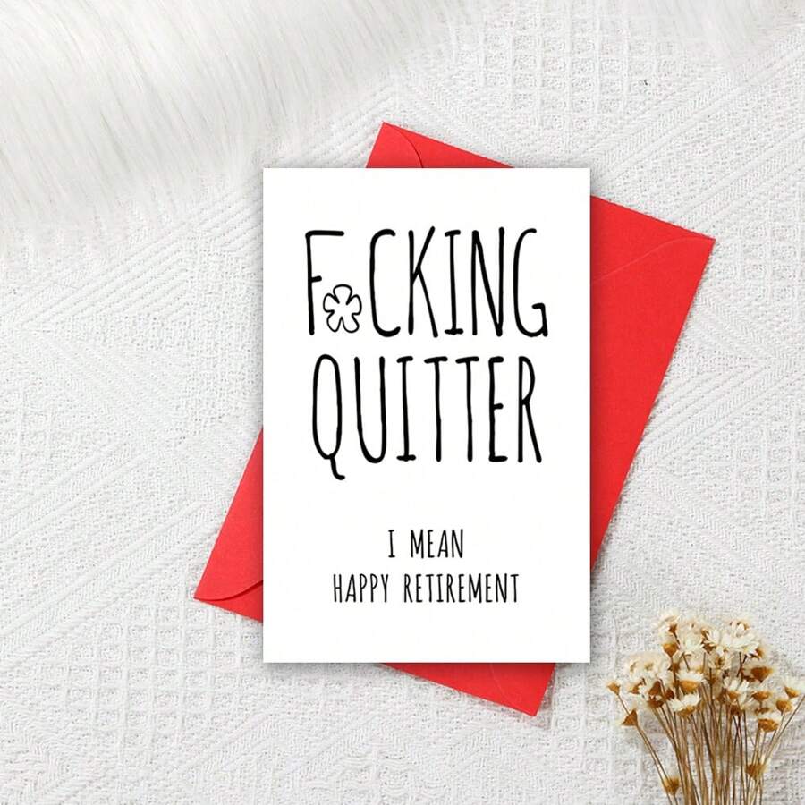 Celebrate And Send Off With Laughter: Cherished, Unisex Retirement Card ...