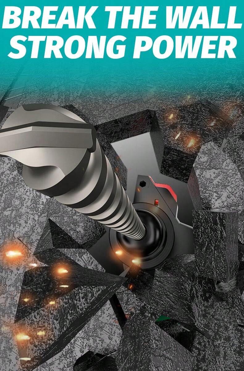 LYUWO Industrial Grade Brushless Rechargeable Lithium Electric Hammer ...