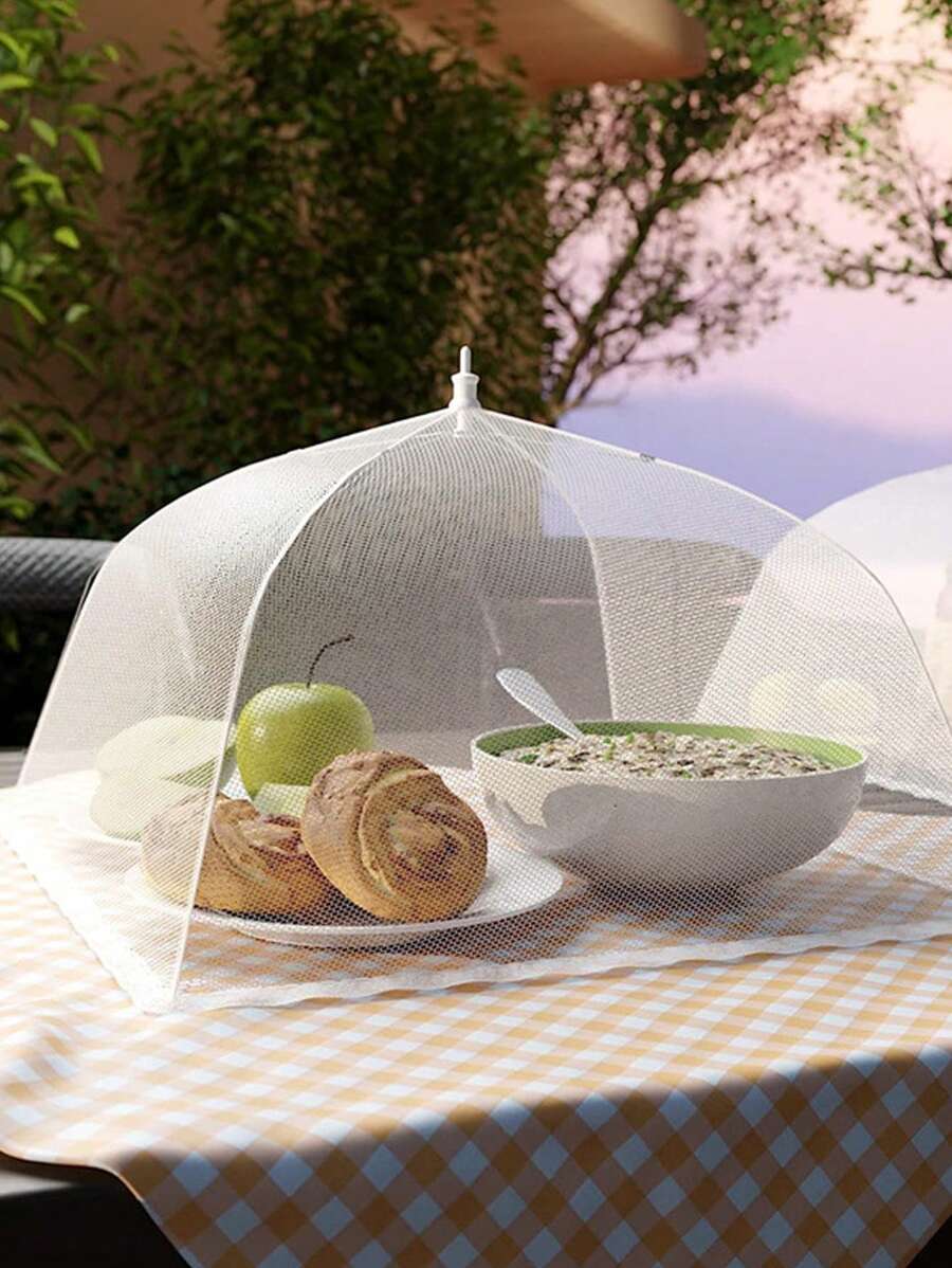 1PC Portable Food Umbrella, Household Mesh Screen, Food Cover Tent ...
