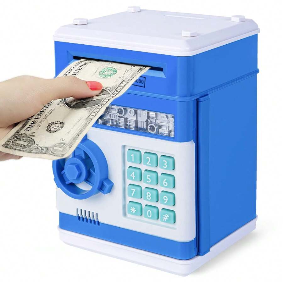 Piggy Bank Cash Coin Can ATM Bank Electronic Coin Money Bank For Hot ...