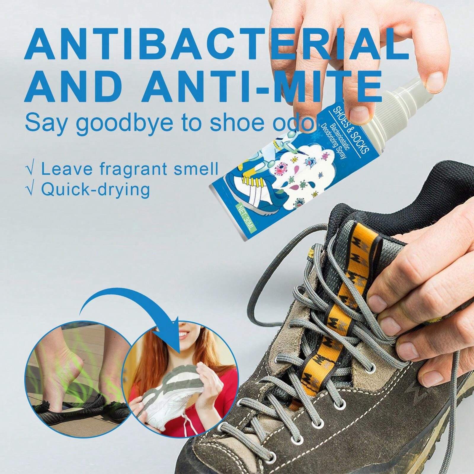 30ml Deodorant Spray Deodorant For Shoes And Socks In Shoes ...