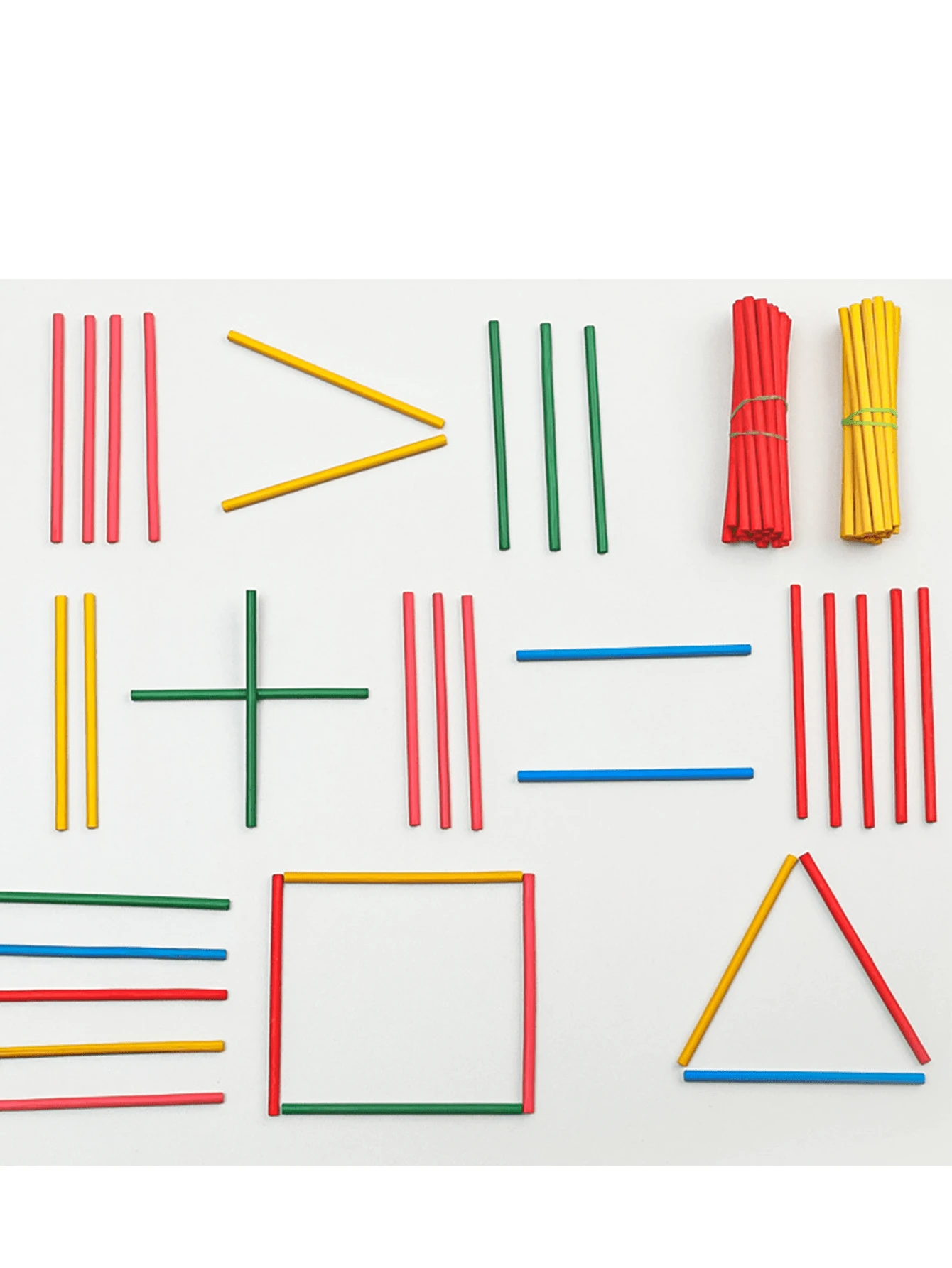 1 Set Wooden Abacus Math Teaching AIDS For Children Learning Math ...