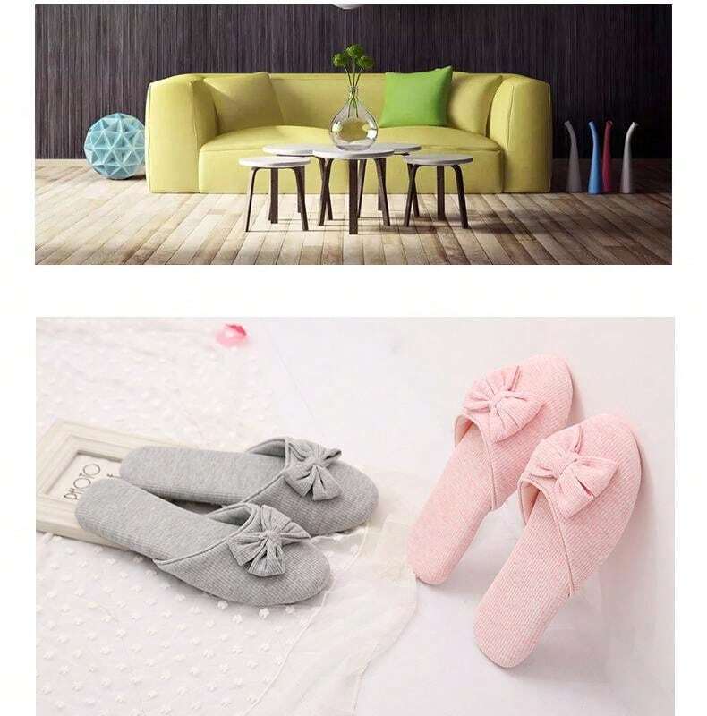 Indoor Soft-Sole Women's Anti-Slip Comfortable Floor Slippers For ...