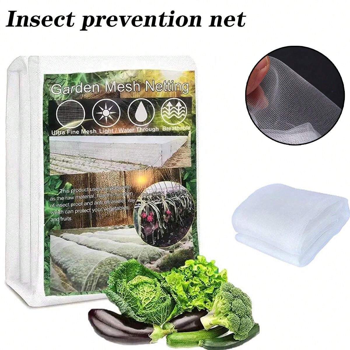 Garden Net Pest Barrier: (98.4 X 118.1inch Fine Insect Net), Garden ...