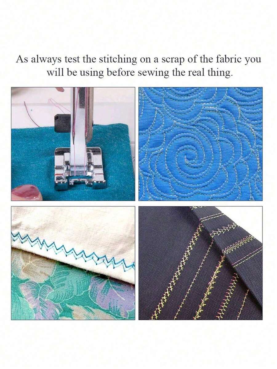 Set Of 3 Household Multifunctional Sewing Machine Double Needle Twin ...