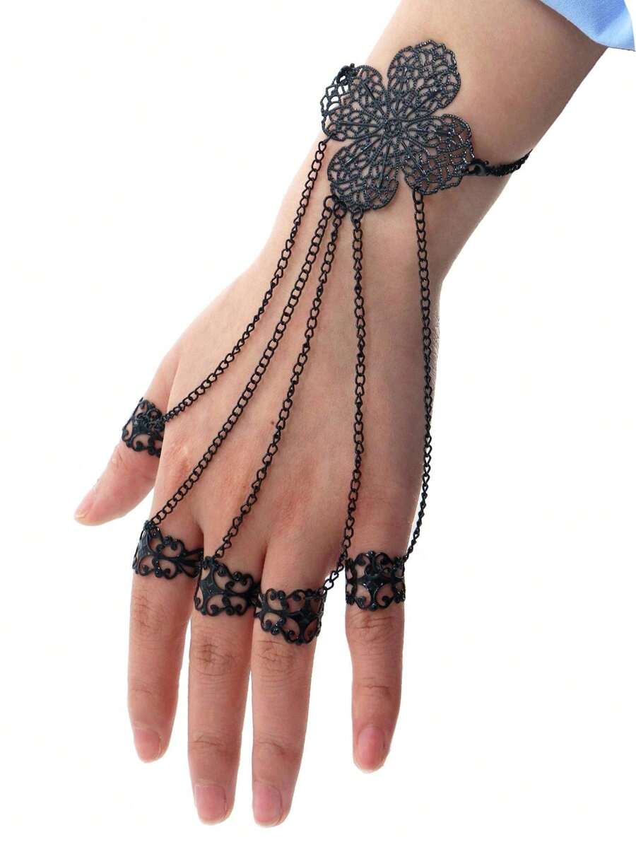 1pc Black Palace-Style Historical Costume Jewelry Accessory, Queen's ...