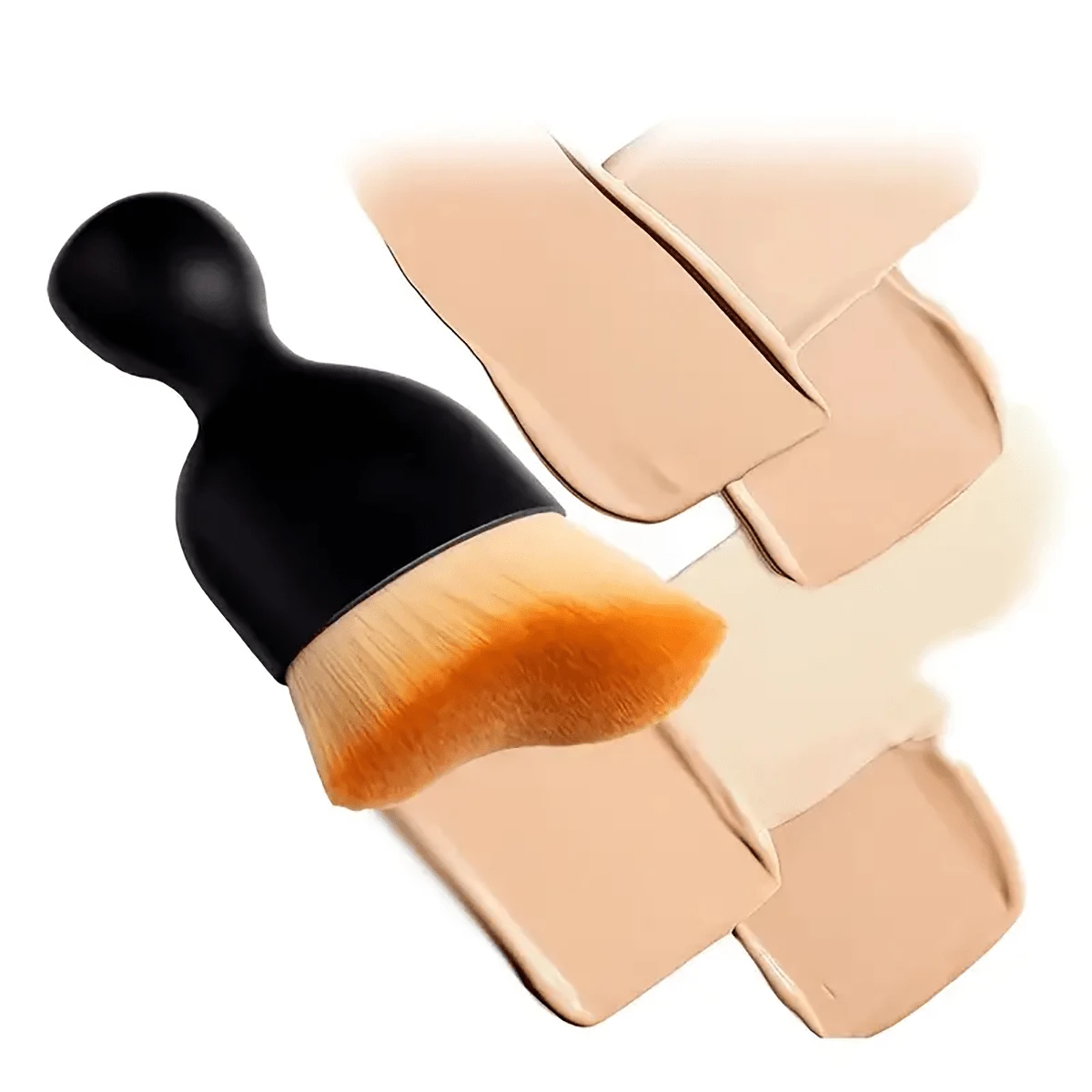 Kabuki Foundation Powder Brush Face Blender Brush Blush Brush Thick And ...