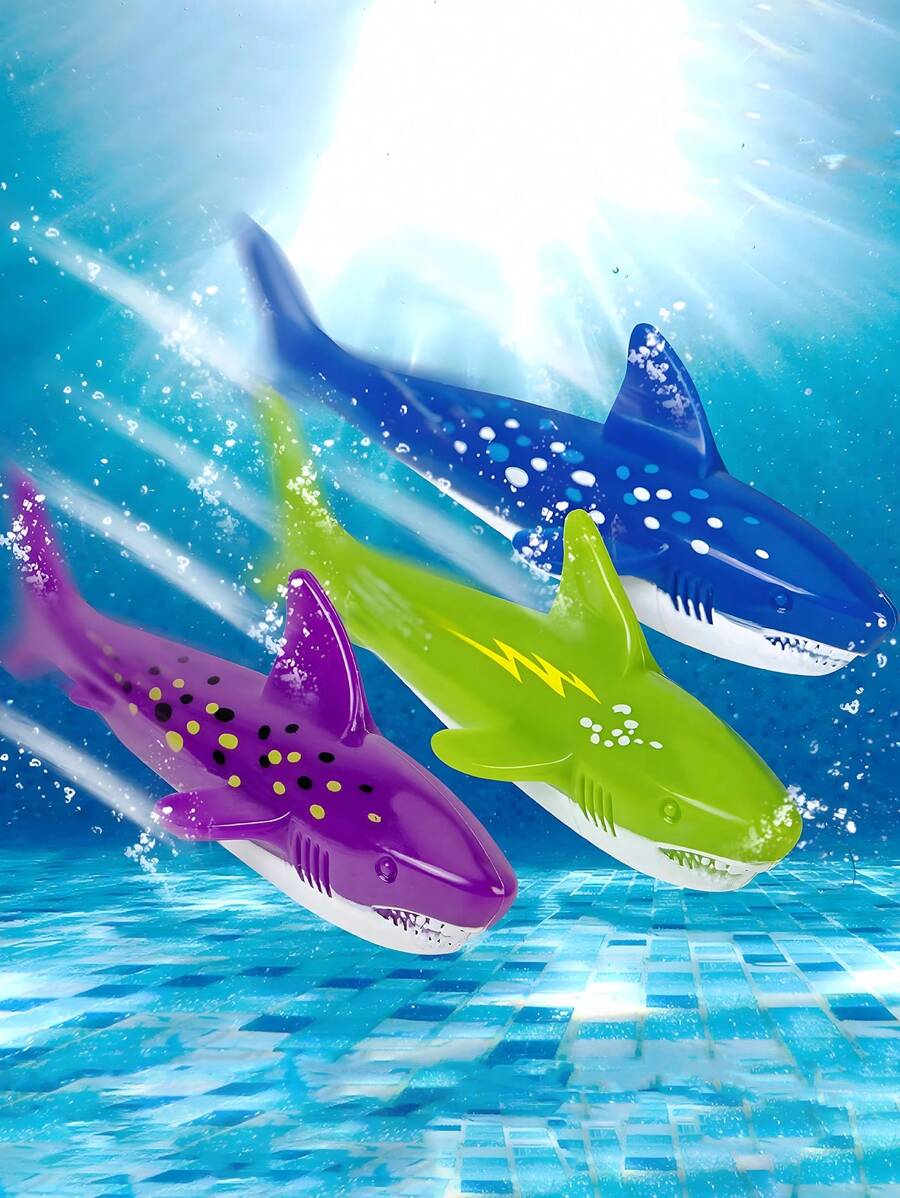 Diving Pool Toy,Underwater Swimming Throwing Diving Torpedo Shark ...