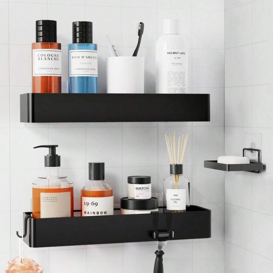 Shower Caddy With A Soap Holder, Large Organizers, Shelf For Inside ...