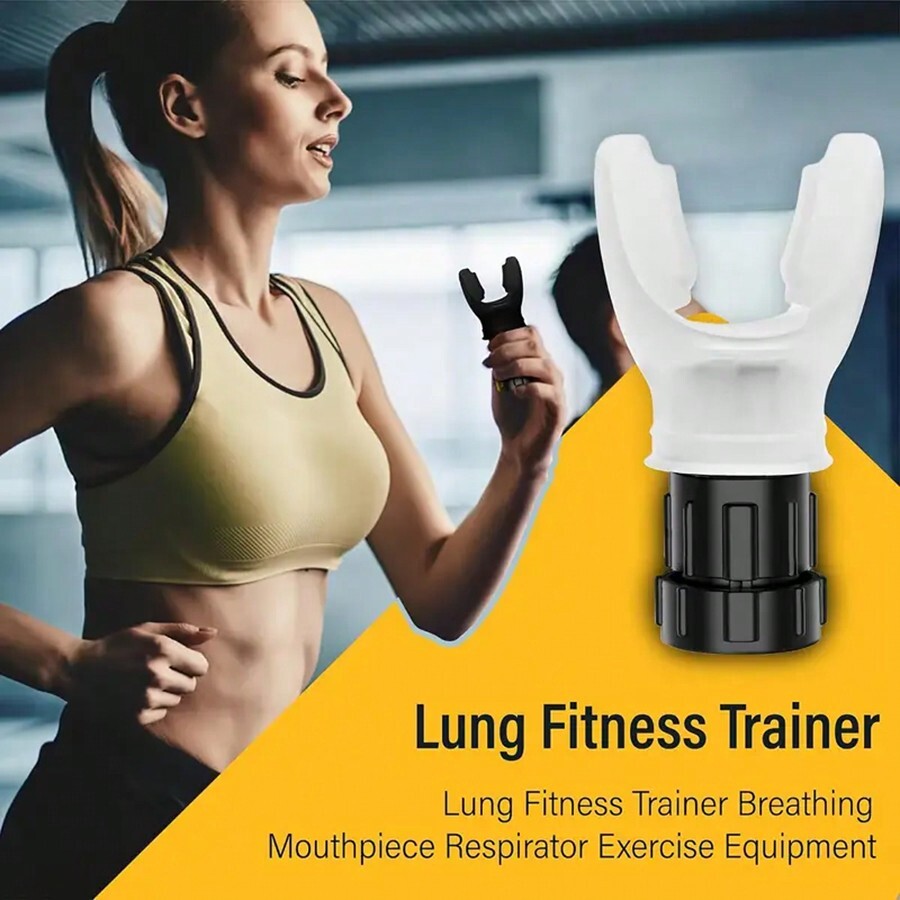 Breathing Exercise Device, Adjustable Resistance Lung Capacity Trainer ...