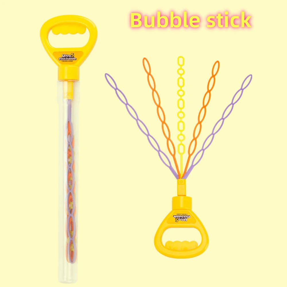 1pc Bubble Sticks With Porous Bubbles, Summer Outdoor Bubbles, Five ...