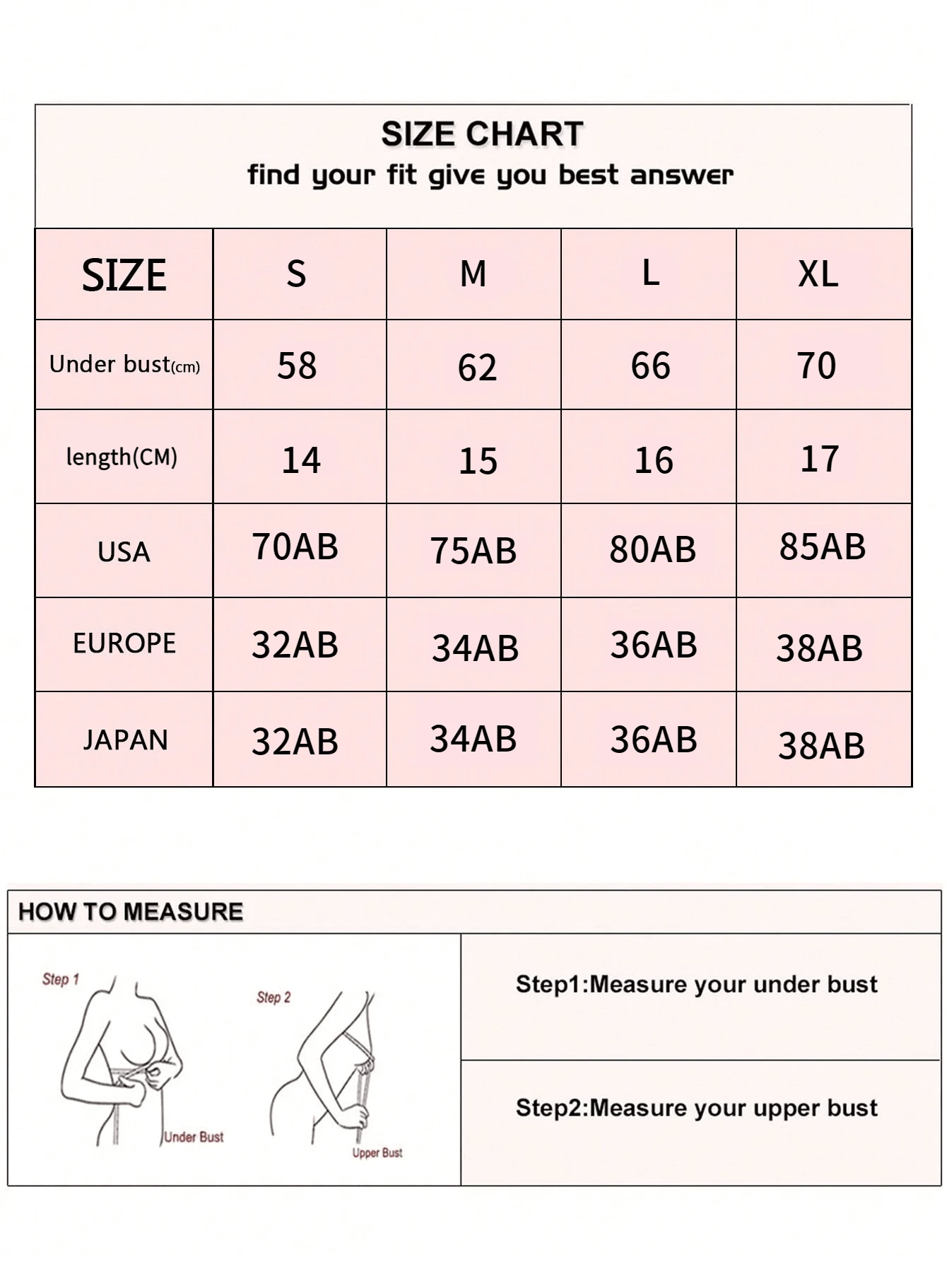 Front Closure Push Up Bra With Thick Padding, Wireless [For Small Bust ...