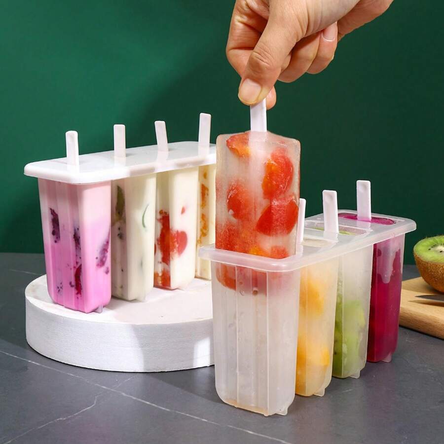 Custom Mini Silicone Ice Cream & Popsicle Molds With Ice Cream Tools ...
