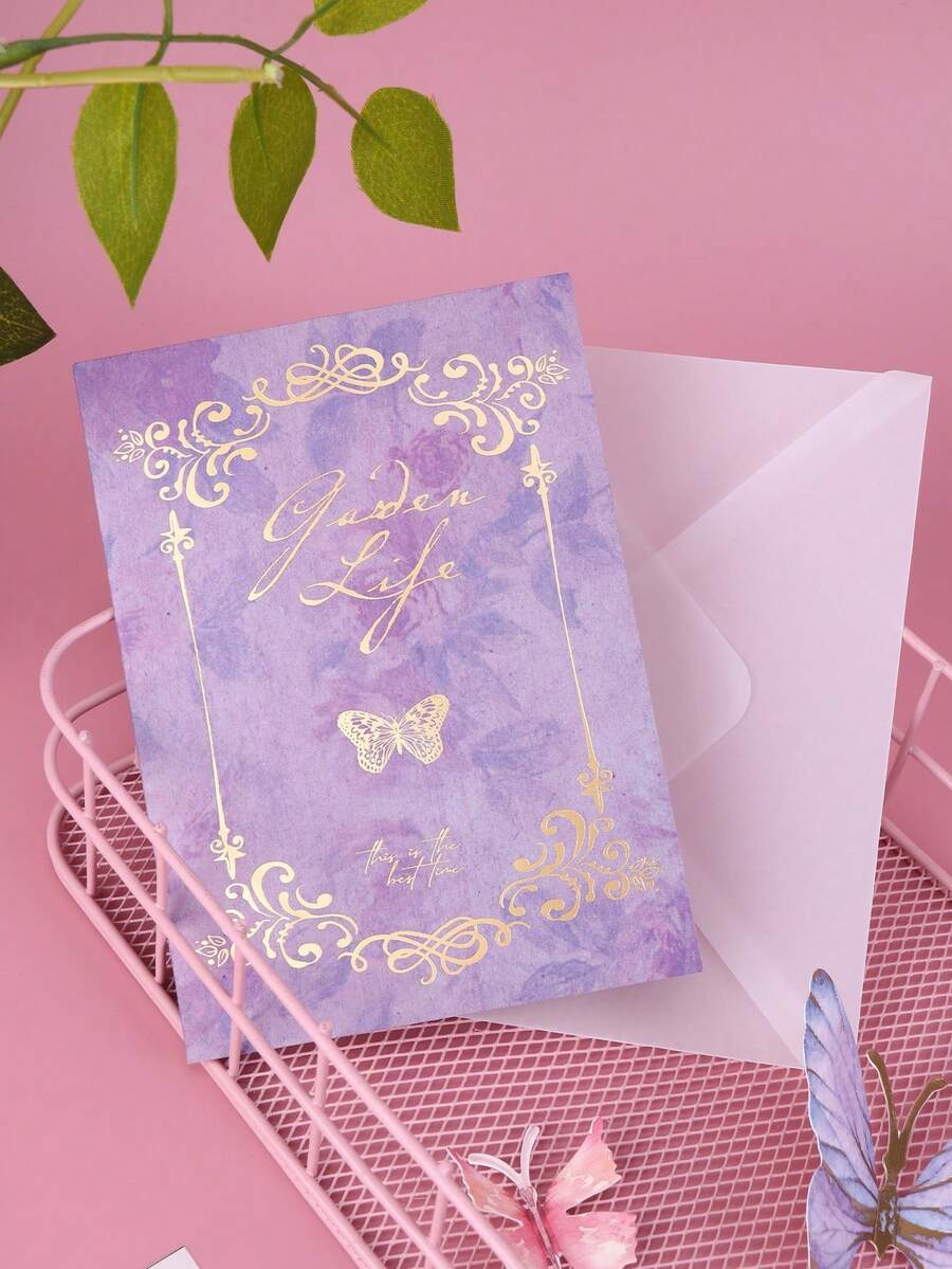 7pcs 3D Butterfly Greeting Card Set With Envelopes, Including Butterfly ...