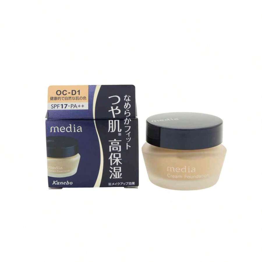 Kanebo Media Cream Foundation 25g Smoothing Moisturizing | SHEIN USA