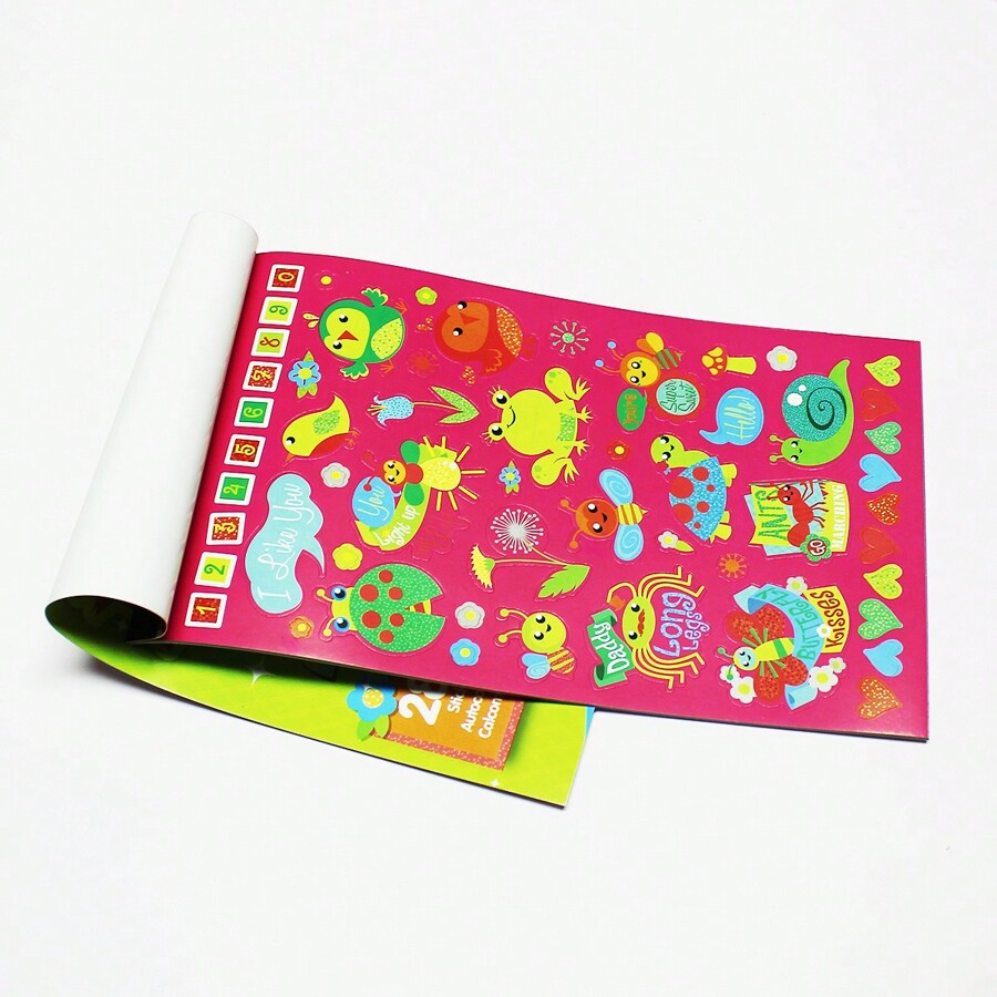 Small Animal Sticker Book (1 Book With 6 Pages) | SHEIN USA