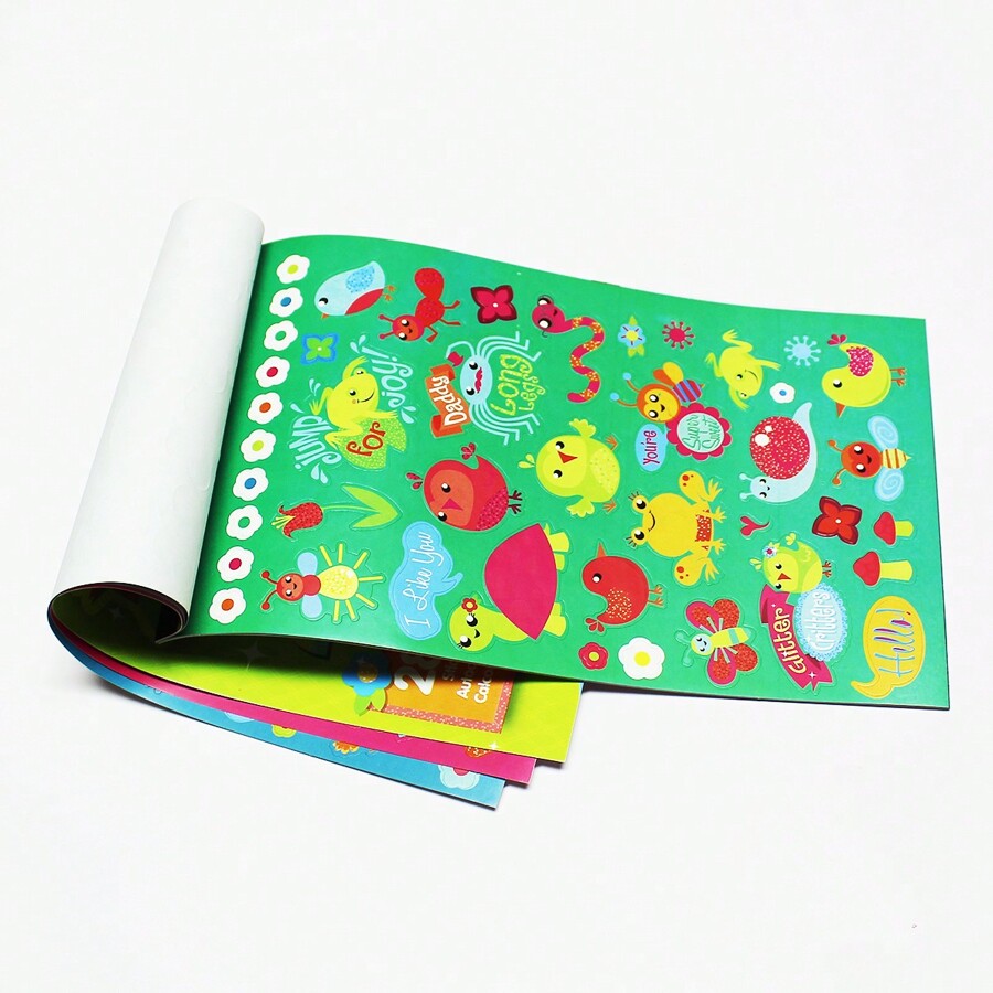 Small Animal Sticker Book (1 Book With 6 Pages) | SHEIN USA