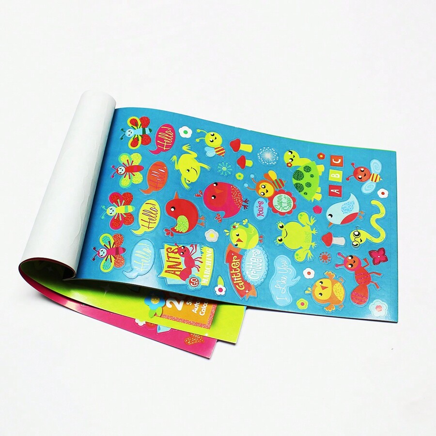 Small Animal Sticker Book (1 Book With 6 Pages) | SHEIN USA