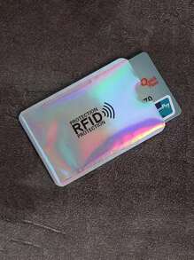 1pc Slim Anti Rfid Wallet Blocking Card Reader Bank Card Holder Anti ...