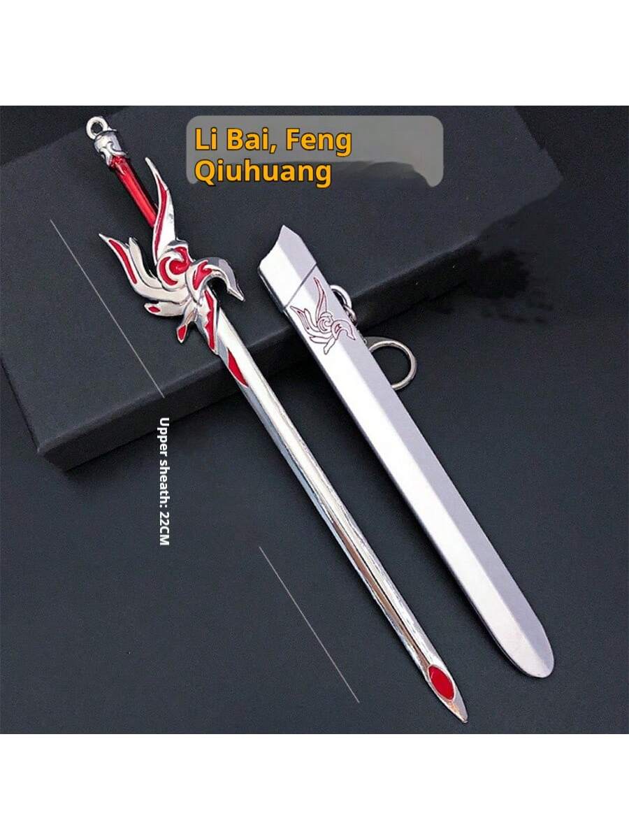 1pc Random Color & Style Miniature Model Of Ancient Weapons Metal ...