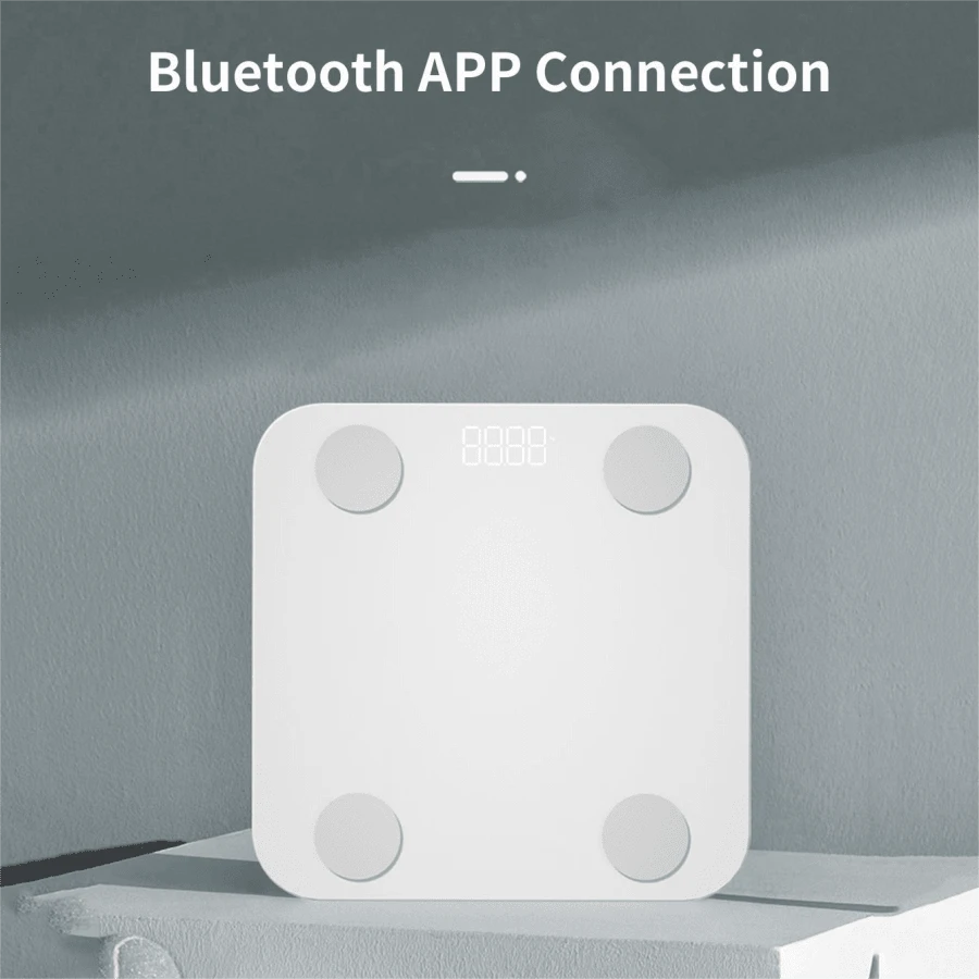 1pc Intelligent Digital Weight And Fat Scale, Bathroom Smart Weighing ...