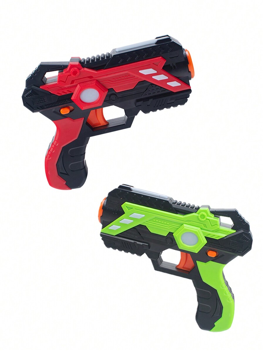 Children Laser Tag Gun And Shield Type Target Set Games, Dual Gun ...