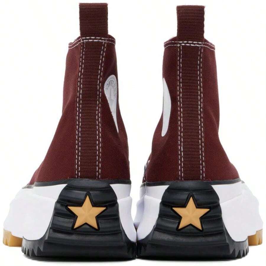 Converse | Burgundy Run Star Hike Platform High Top Sneakers | SHEIN USA