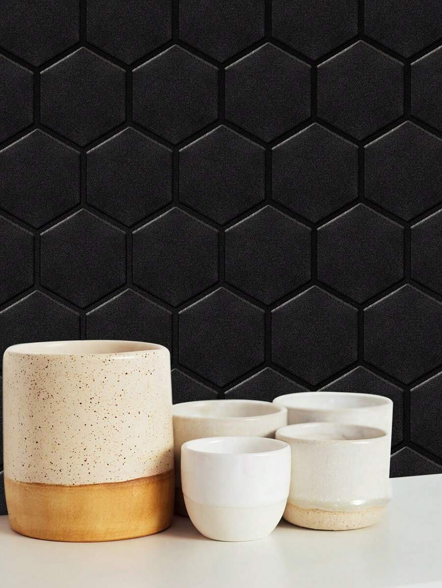 Hexagon Backsplash Fliese für Küchen, Badezimmer und Wohnzimmer ...