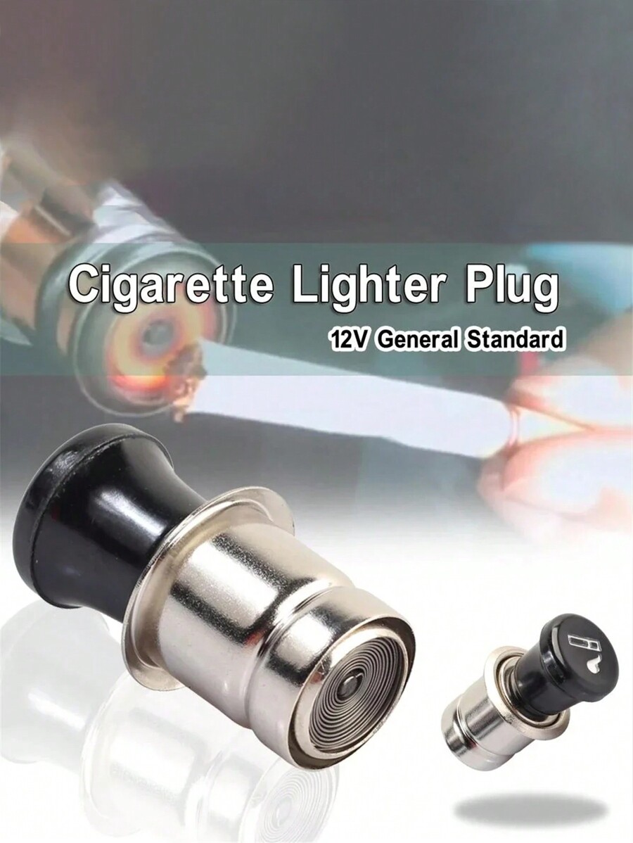 Car Cigarette Lighter Plug Power Adapter Smoke For Motorcycle Auto ...