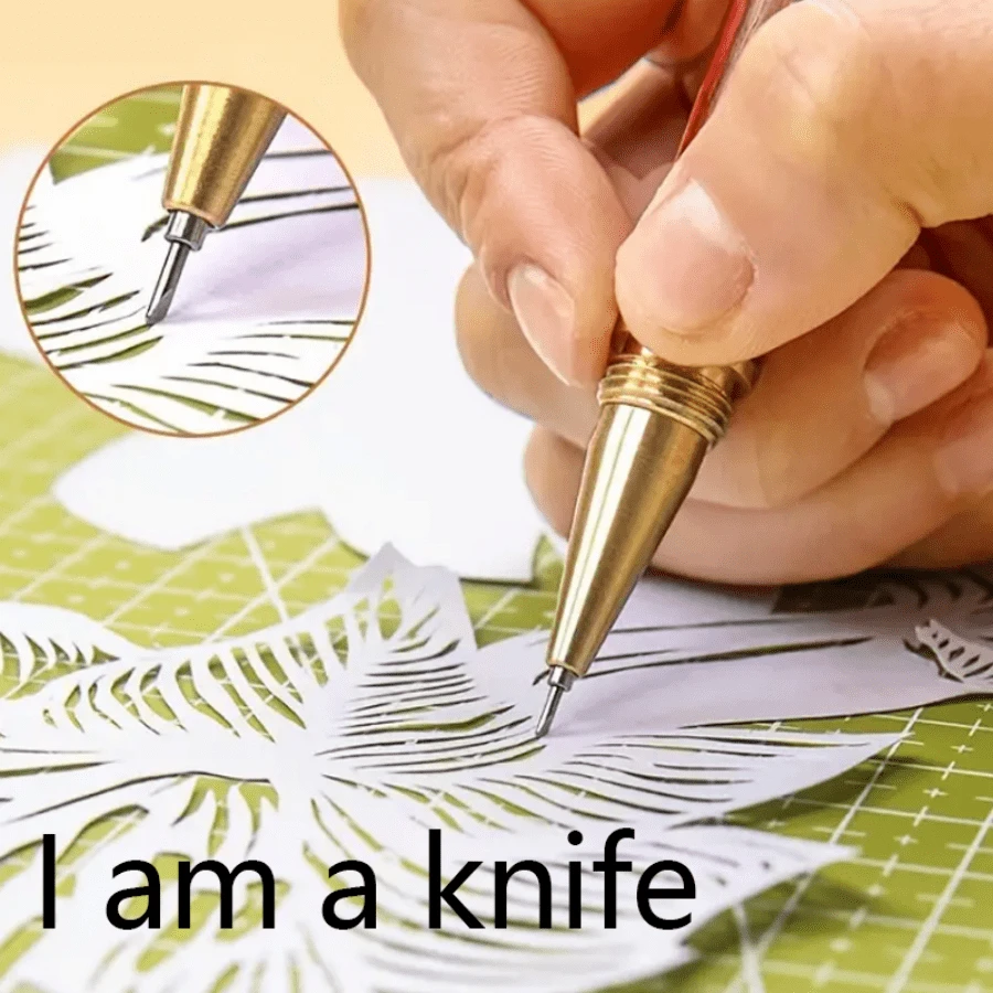 10pcs Carving Blade Replacement Tips, Compatible With Various Knives ...