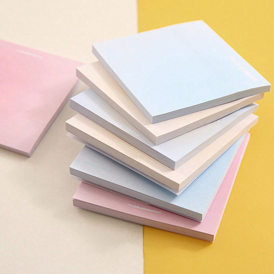 2PCS (Random Color) Ins Landscape Halo Sticky Notes For Students ...