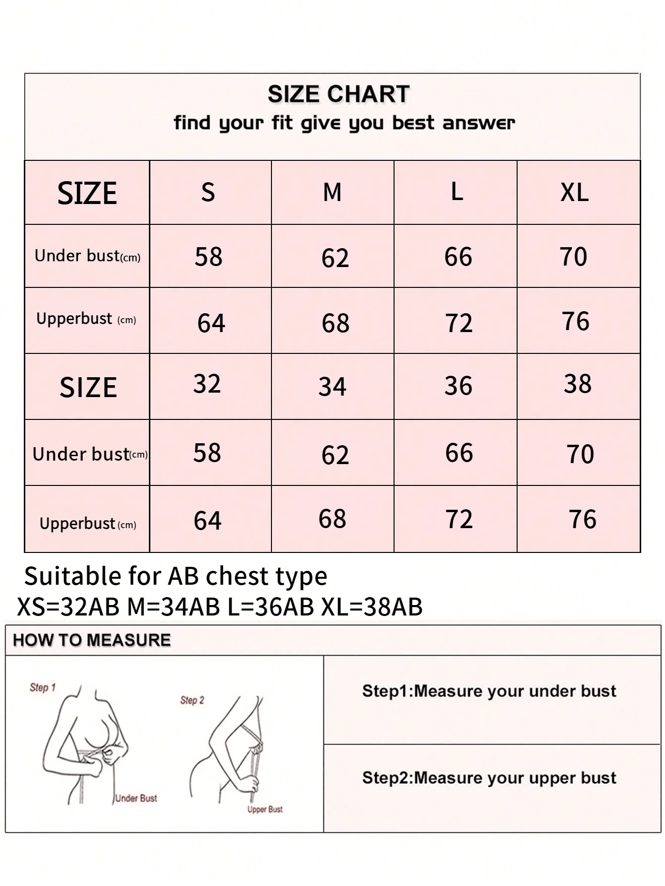 Soutien-gorge push-up super décolleté bleu clair pour femme, taille de tasse petite donne une ...