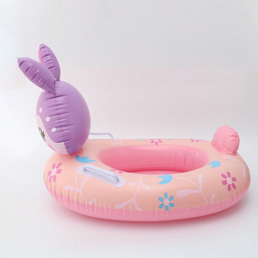 1pc Cute Inflatable Rabbit Swimming Ring For Infant Toddler Children ...