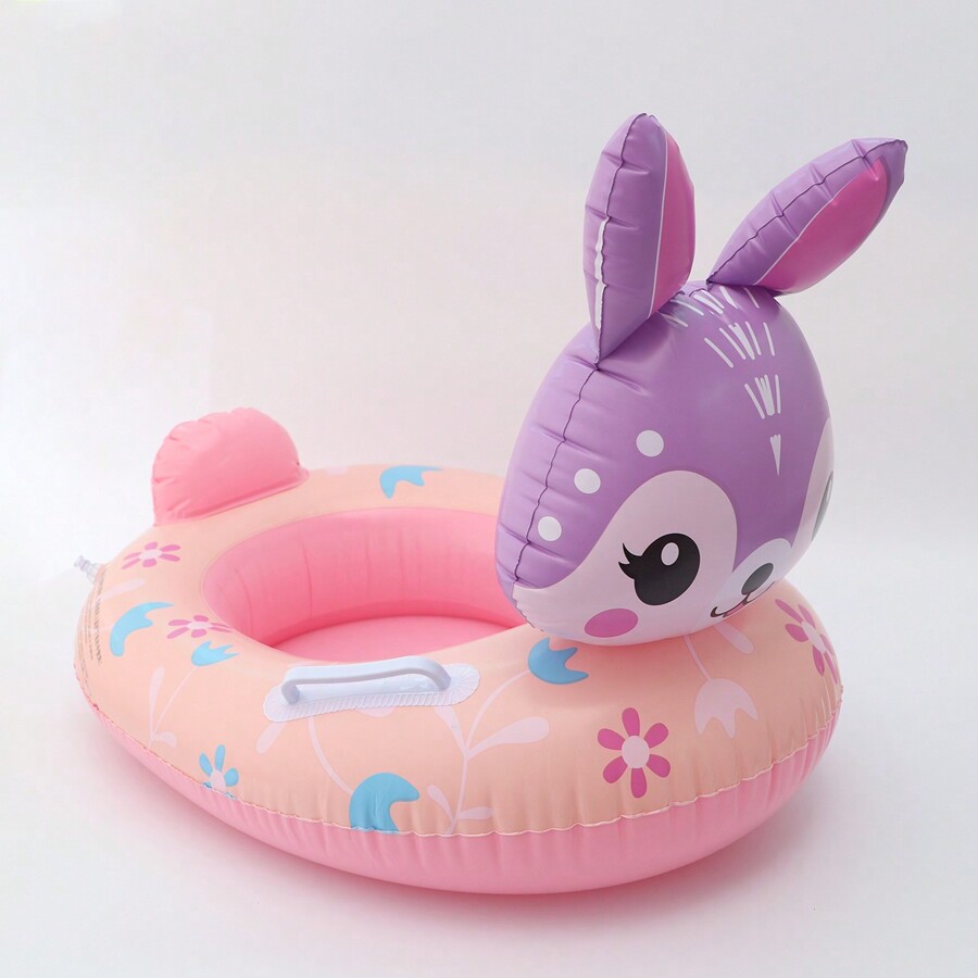 1pc Cute Inflatable Rabbit Swimming Ring For Infant Toddler Children ...