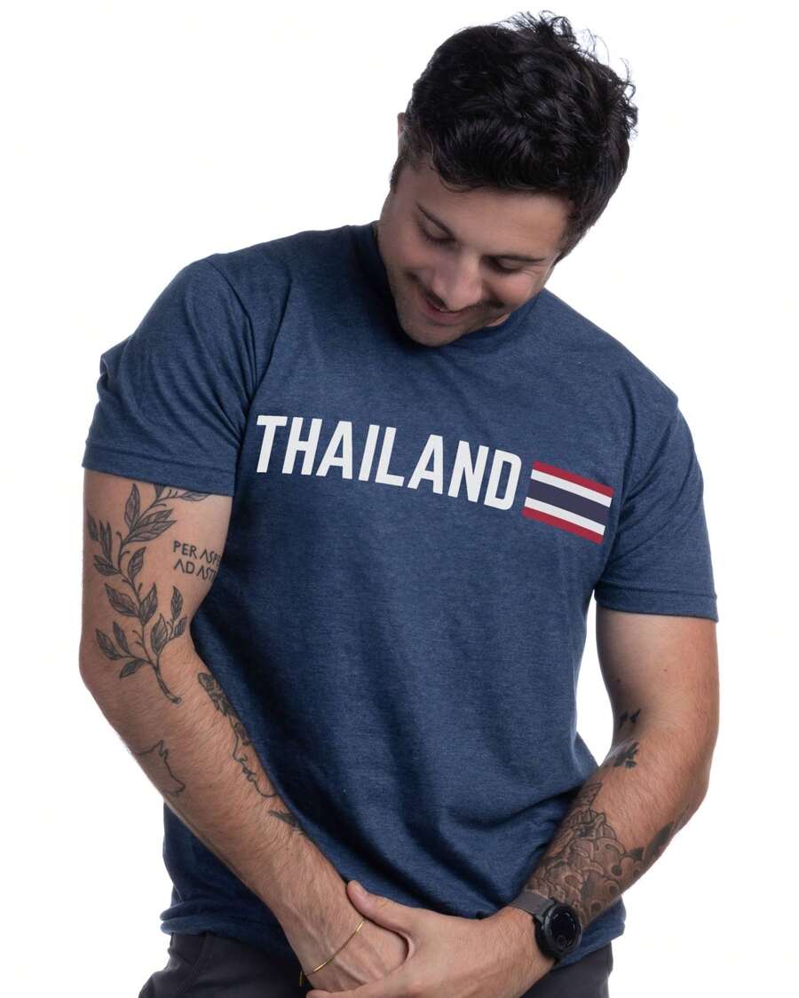 Thailand Tee Shirt | Thai Pride Bangkok Chiang Mai Phuket T-Shirt For ...