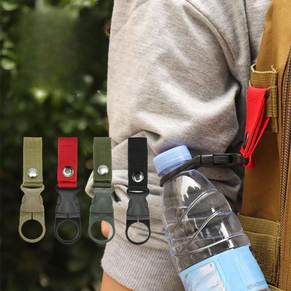 Outdoor Nylon Bottle Belt Buckle With Weaving Strap For Hiking ...