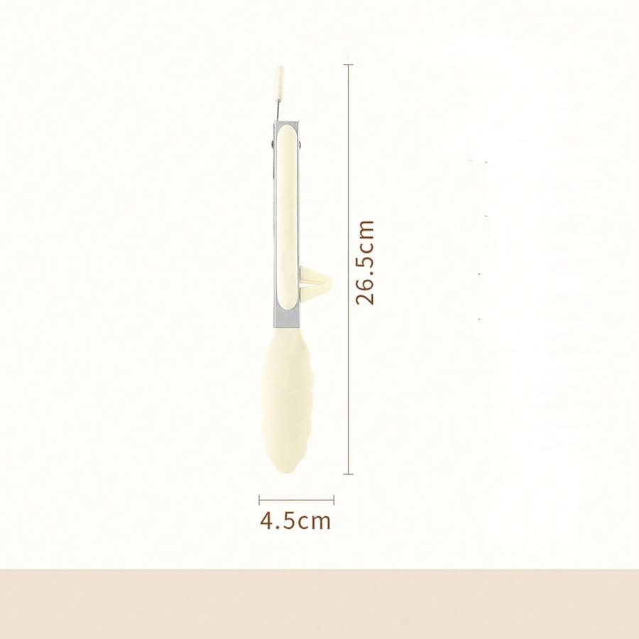 9 Inch BBQ Silicone Food Forceps Portable Kitchen Clip Set Stainless ...