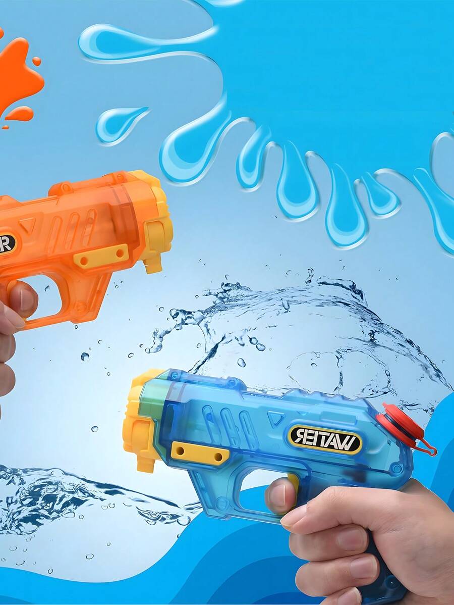 Water Guns, Squirt Guns Water Blaster, 200CC Capacity Water Pistol ...