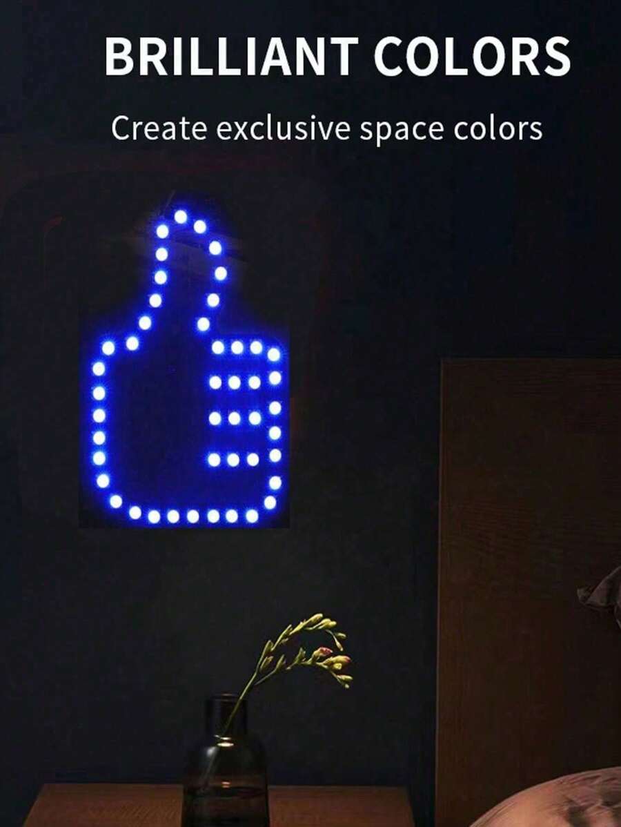 Luz de dedo LED con iluminación remota, luz con gesto de mano en el ...