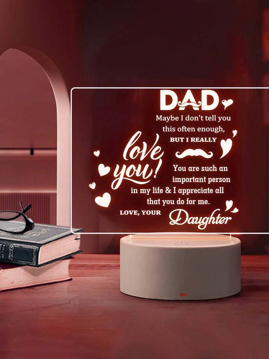 Wireless RGB 16-Color LED Night Light Handwriting Board Acrylic ...