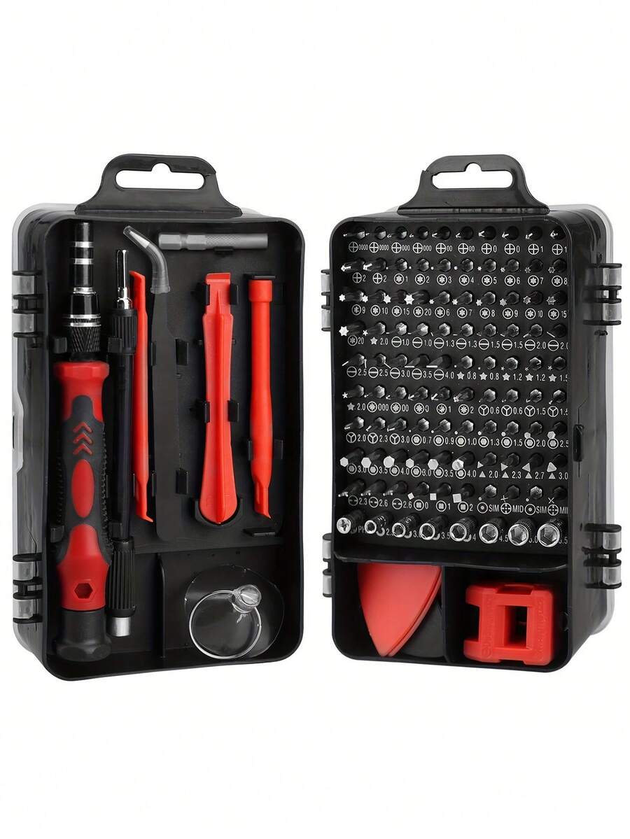 1set 115-In-1 Hardware Tool Screwdriver Set For Watch/Computer/Mobile ...