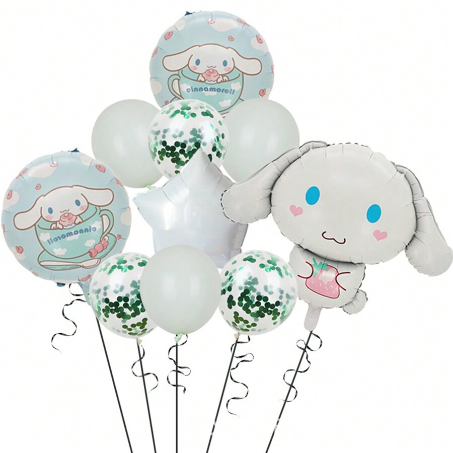 Sanrio Aluminum Foil Balloon Set, Melody Party Balloon Set, Kuromi ...