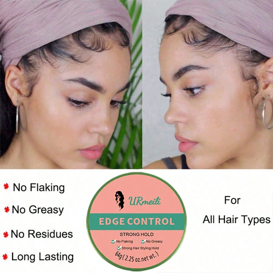 4-Piece Unisex Styling Set: Edge Control Hair Wax Gel Set Edge Wax ...