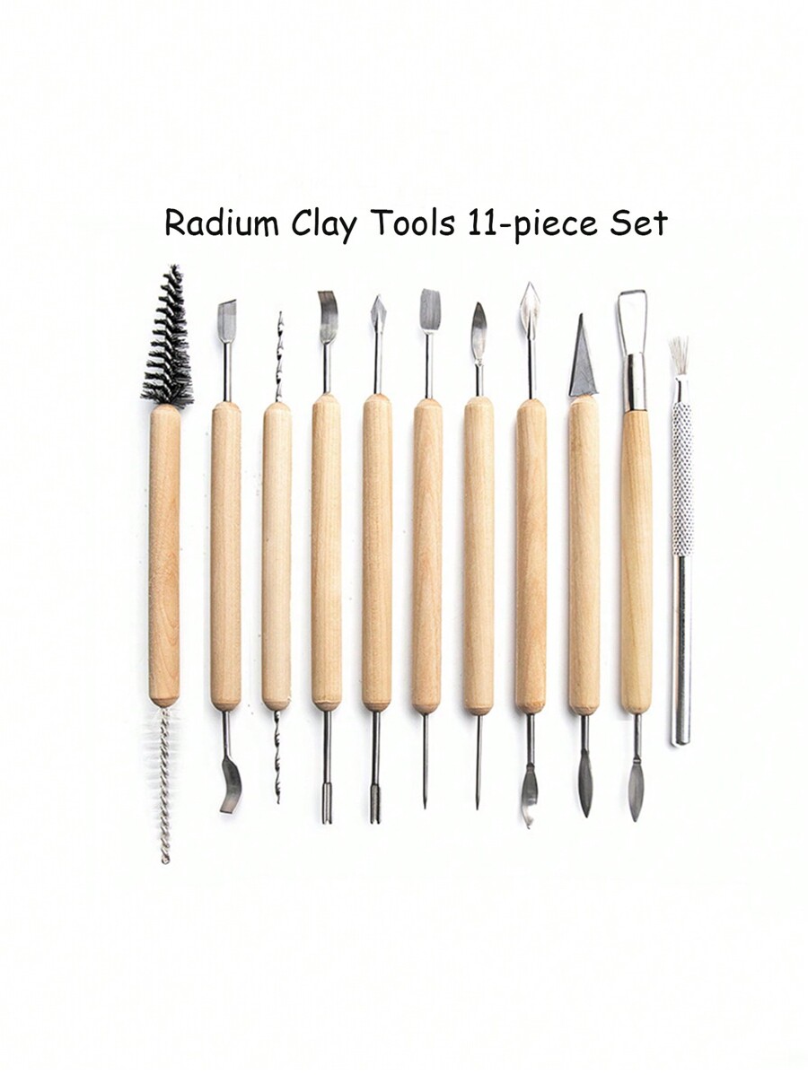 36 Pcs/Bag Pottery Tools, 36 Pcs Set Of Dotting Pens Soft Clay Assisted ...