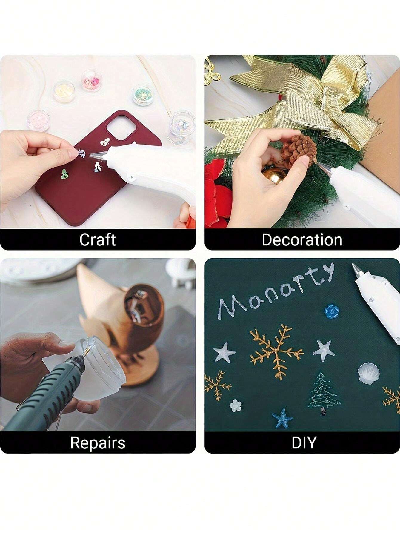 Hot Melt Glue Stick Strips , For Handmade Car DIY Art Craft Home Office ...