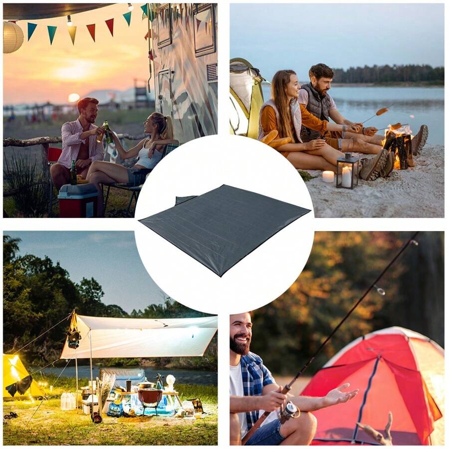 Tent Tarpaulin, Multi-Purpose Camping Tent Tarp, Waterproof Tent ...