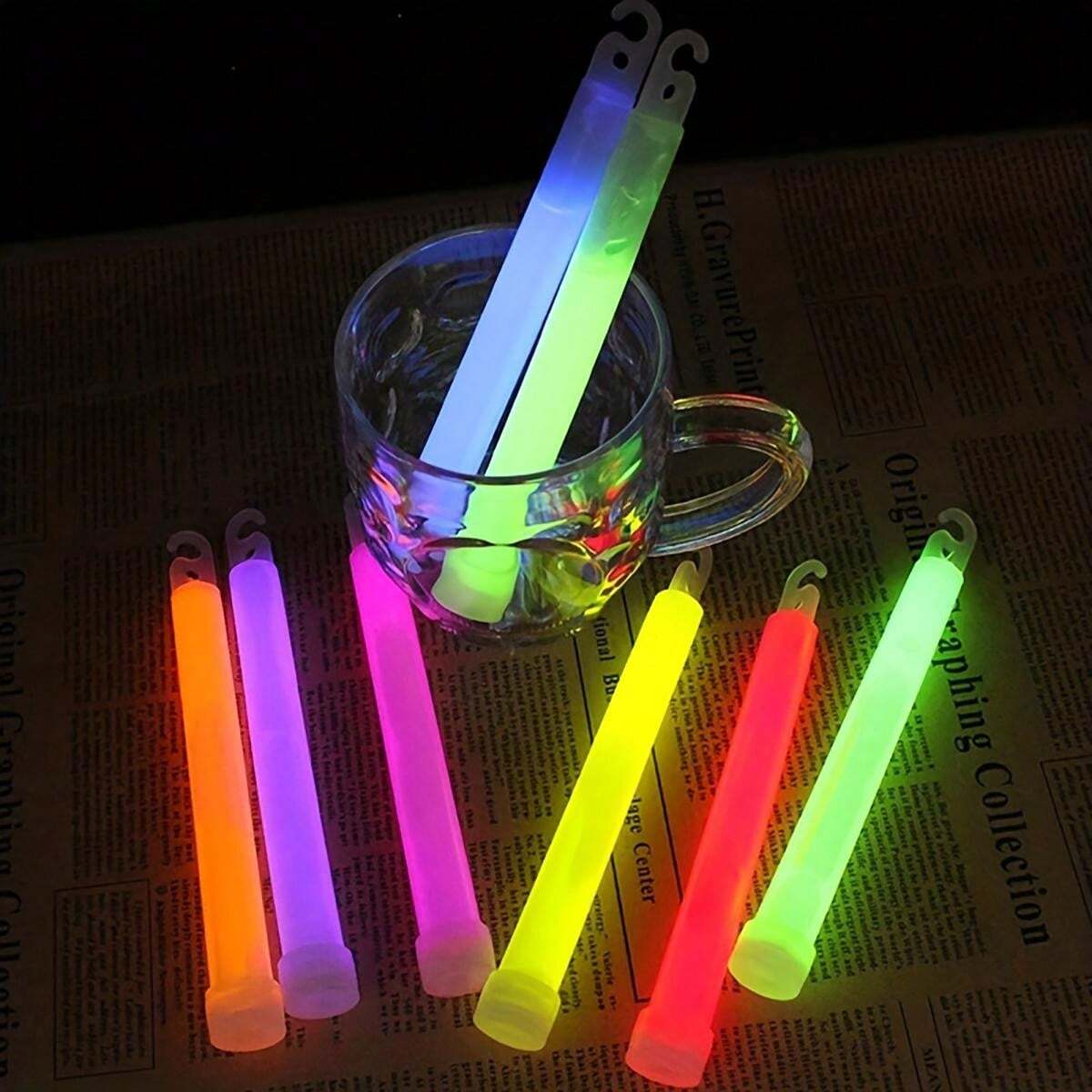 10pcs6 นิ้ว Glow-Stick กลางแจ้ง Distress Glow-Stick กู้ภัยฉุกเฉิน Fire ...