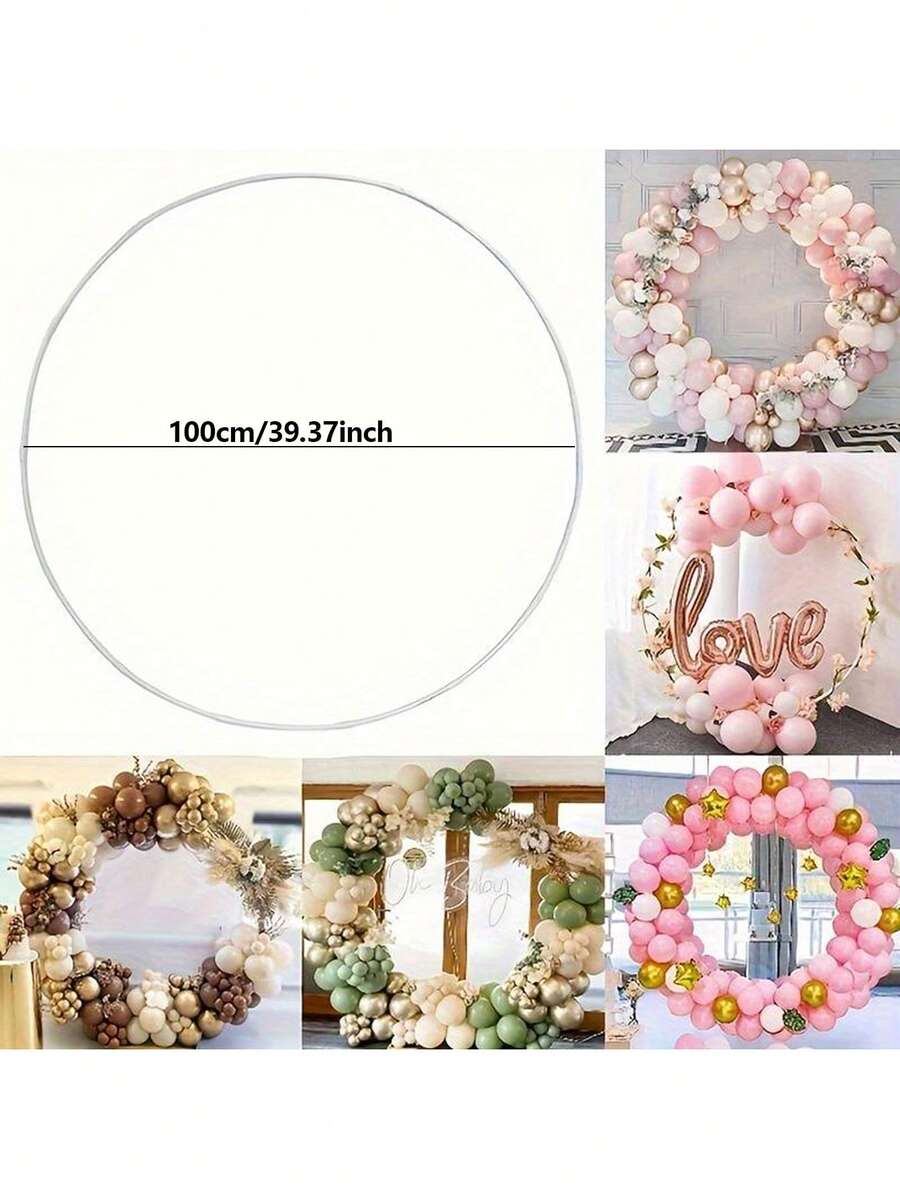 1 Set, 1m Plastic Balloon Arch Kit, Party Decoration Set, DIY Balloon ...