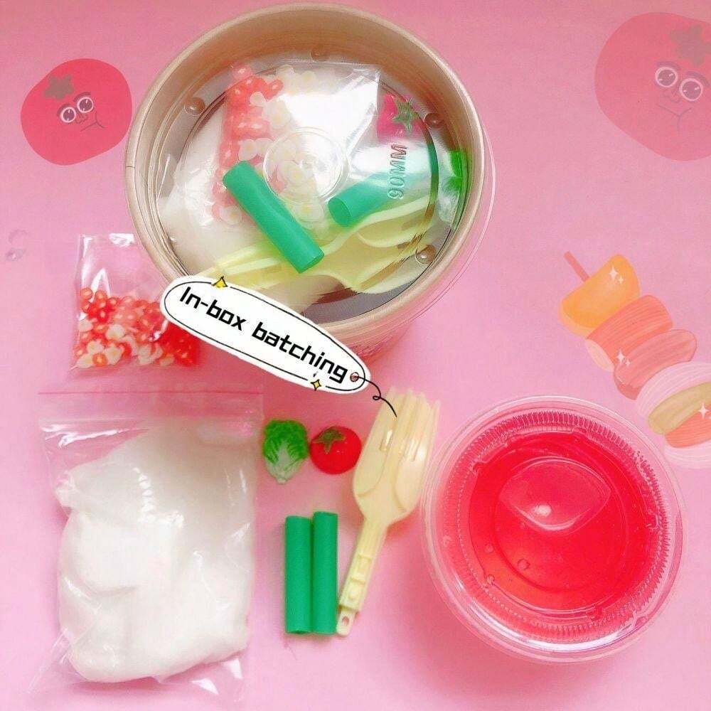 Pasta di pomodoro e uovo fatta in casa Giocattolo sensoriale ...