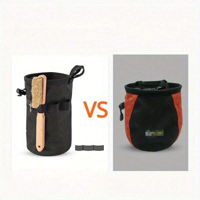 Magnesia Sack Rock Climbing Chalk Bag Waterproof Pocket For Weight ...